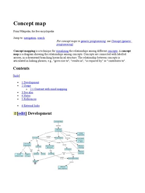 Concept Map Pdf Constructivism Philosophy Of Education Emergence