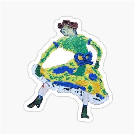 Madame Terpsichore Sticker For Sale By Buchshot Redbubble
