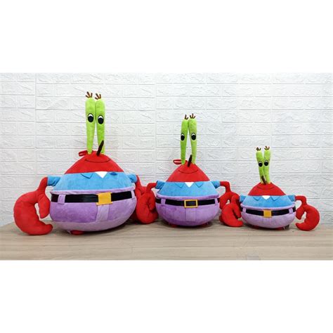 Jual Boneka Mr Crabs Ukuran Jumbo Teman SpongeBob Dari Bikini Bottom