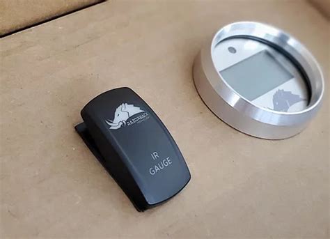 3 2 Dimmable Belt Temperature Gauge Razorback Technology S3 Power Sports