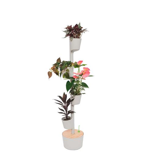 Jardinière verticale grise sur mesure CitySens