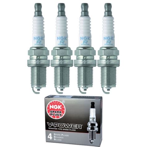 4 Pack NGK 2526 / BKR5EYA-11 Spark Plug - V-power Made In Japan | eBay