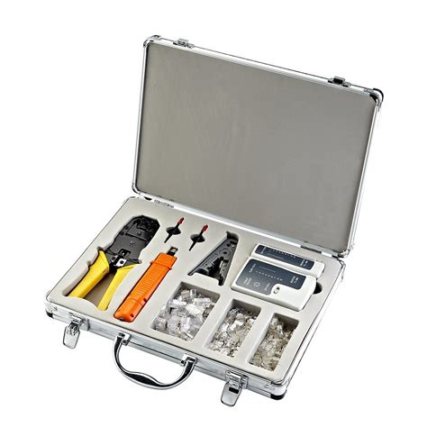 Multifunction Rj45 Crimping Tool Network Connector Network Tester Tool Kit Set With Tester