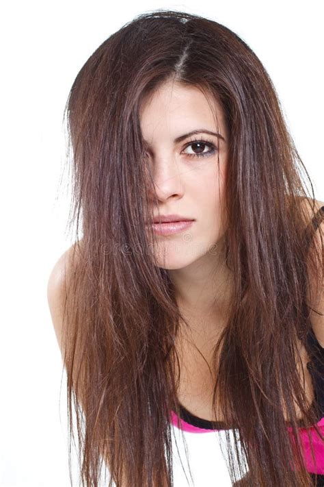 Belle Jeune Femme Photo Stock Image Du Cheveu Modèle 23801242