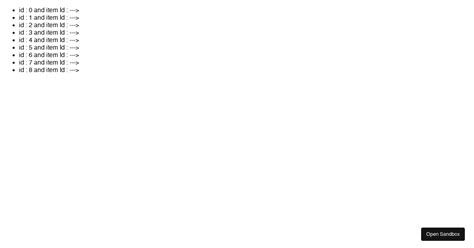 So Generate Issue Codesandbox