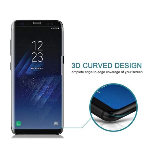 Samsung Galaxy S8 Screen Protector Tempered Glass
