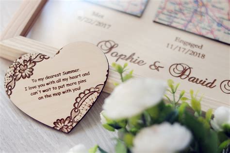 Wood Anniversary Gift For Husband Christmas Gifts For Wife Etsy