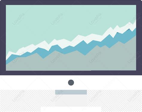 탁상용 컴퓨터 Png 일러스트 무료 다운로드 Lovepik