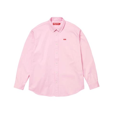 슈프림 스몰 박스 셔츠 라이트 핑크 24fw Supreme Kream