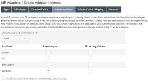 Create IDP Adapters