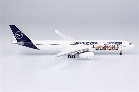 Lufthansa Airbus A330 300 D AIKQ Fanhansa With Diversity Wins NG Models