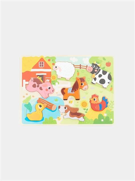 Medinė dėlionė Spalva multicolor SINSAY 007DM MLC