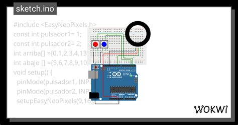 Neopixel 3 Wokwi Esp32 Stm32 Arduino Simulator
