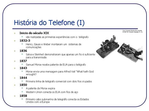 História do telefone I Networking