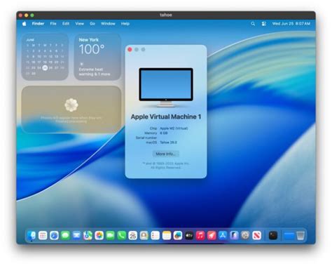 create a macos tahoe 26 beta vm with three commands in terminal using tart