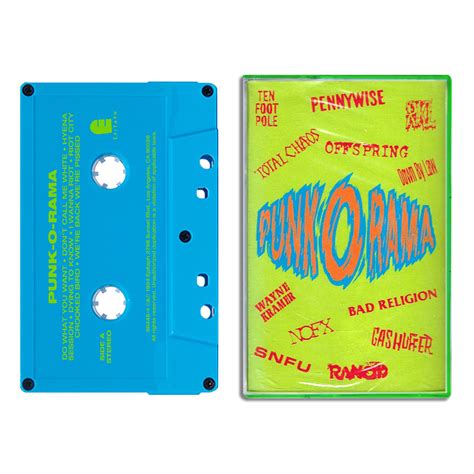 Vol 1 Cassette Blue Epitaph Records