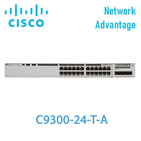 Switch Managed Cisco Catalyst C9300 24T A 24 Ports GE Network