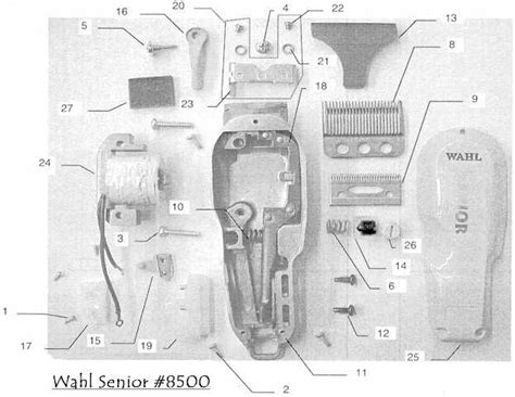 Understanding The Oster Clipper Parts Diagram A Comprehensive Guide