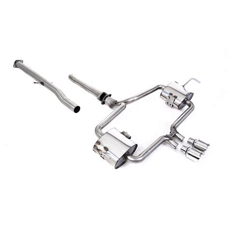 Milltek Non Resonated Cat Back Exhaust With Polished Tips Ssxm479 R53