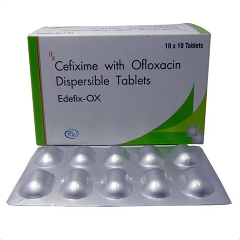 Cefixime Tablets Effective Antibiotic Treatment For Bacterial Infections Convenient Oral