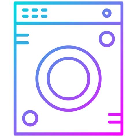 Washing Machine Generic Gradient Icon