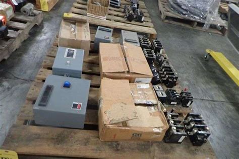Lot Of Starters And Overload Relay Yellow Tag Auctions