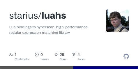 Github Stariusluahs Lua Bindings To Hyperscan High Performance Regular Expression Matching