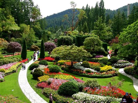 Butchart Gardens Victoria Island Canada Butchart Gardens Botanical