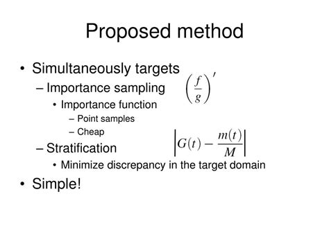 PPT Deterministic Importance Sampling With Error Diffusion PowerPoint Presentation ID