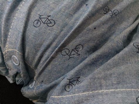 Photo Of A Gray Cloth Texture With A Bicycle Image Stock Image Image