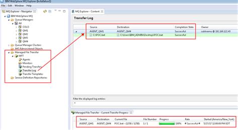 Working With Ibm® Mq Managed File Transfer Mqmft Integration