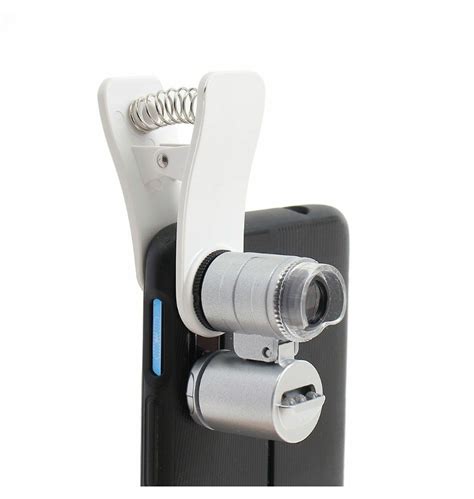 60배율 Uv Led 스마트폰 현미경 렌즈 스마트폰현미경 티몬