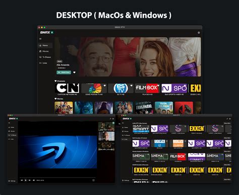 gmax iptv xtream flutter app android ios macos windows code