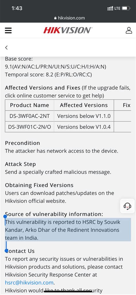 Souvik Kandar On Linkedin Hikvision Iotsecurity