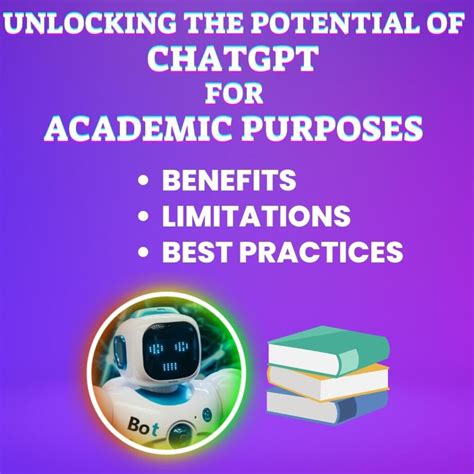 Unlocking The Potential Of Chatgpt For Academic Purposes Benefits