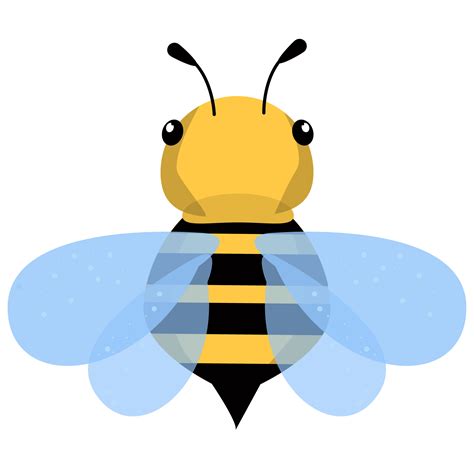 Yellow And Black Cute Cartoon Bee Holding Heart 9336561 Png