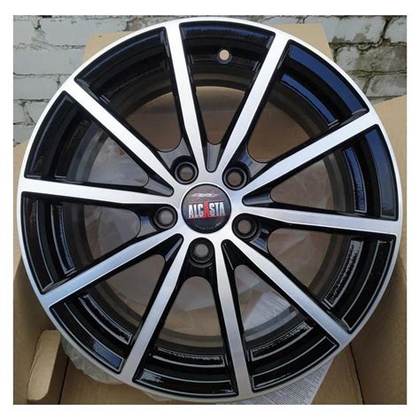 Литые диски Alcasta M61 BKF 6,5x16 5x114,3 ET45 D67,1 купить недорого с ...