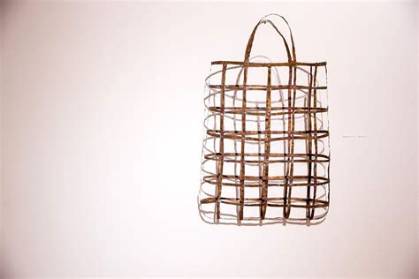Esther Knobel Installation Copper Basket 1997 Copper Copper