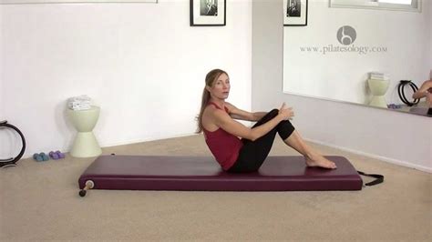 Pilates Rolling Like A Ball Exercise With Alisa Wyatt YouTube Ball