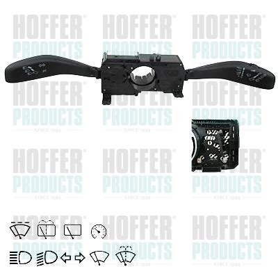 Steering Column Switch - HOF2103735 HOFFER - 6Q0953513AG ...