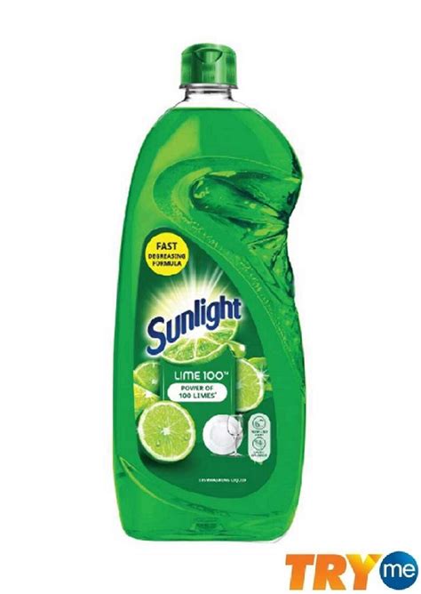 Sunlight Dishwashing Liquid 900ml Lime Lazada