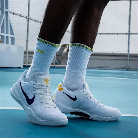 年 発売ナイキ コービー プロトロ レイカーズホーム NIKE KOBE PROTRO Lakers Home HF Fullress