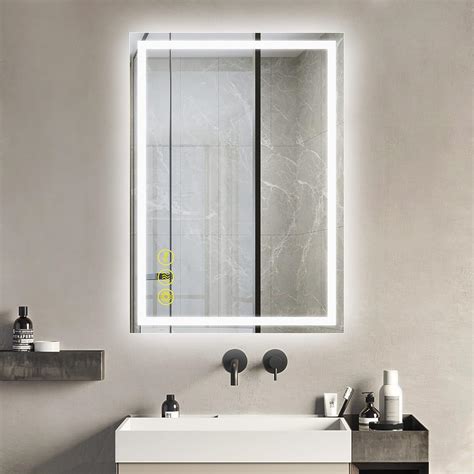 Buy Citymoda 20x28inch Led Bathroom Mirror With Lights 3 Colors
