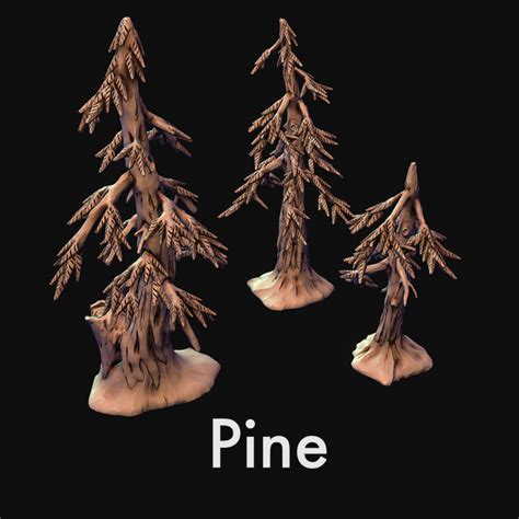 3d Printable Pine Tree By Alexander Buryak