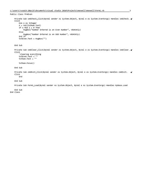 Even Calculator Pdf