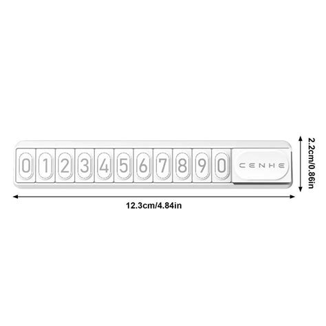 자동차 임시 주차 카드 플레이트 야광 주차 플레이트 자동차 임시 정차 표지판 주차 카드 휴대폰 번호 카드 인테리어 액세서리
