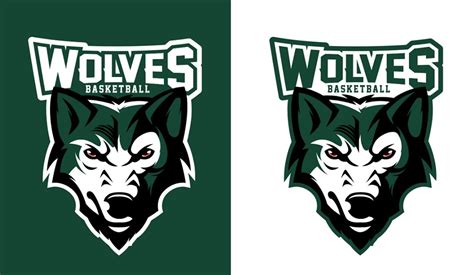 Wolves Logo Basketball