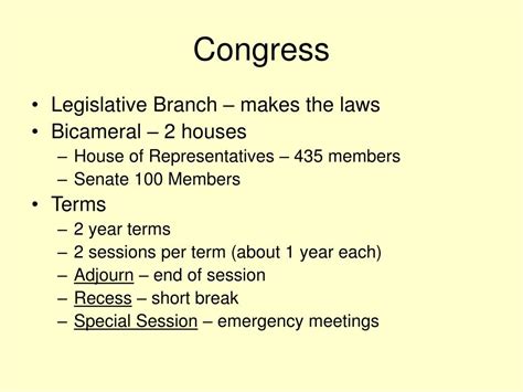 Ppt Legislative Branch Powerpoint Presentation Free Download Id