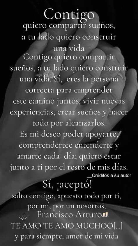 Sí ¡acepto Síquiero Una Vida Junto A Tiapuesto Salto Arriesgo