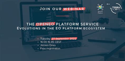 Terrascope Webinar The Larger OpenEO Platform Service EARSC